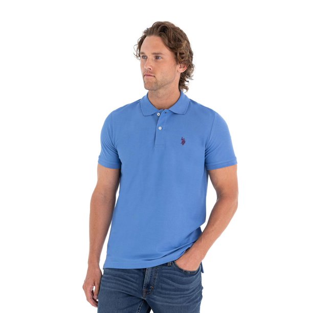 U.S. Polo Assn. Men's Performance Polo, Men's Performance Polo Shirt ...