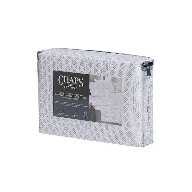 Chaps Microfiber Sheet Set, Double - King - Walmart.ca