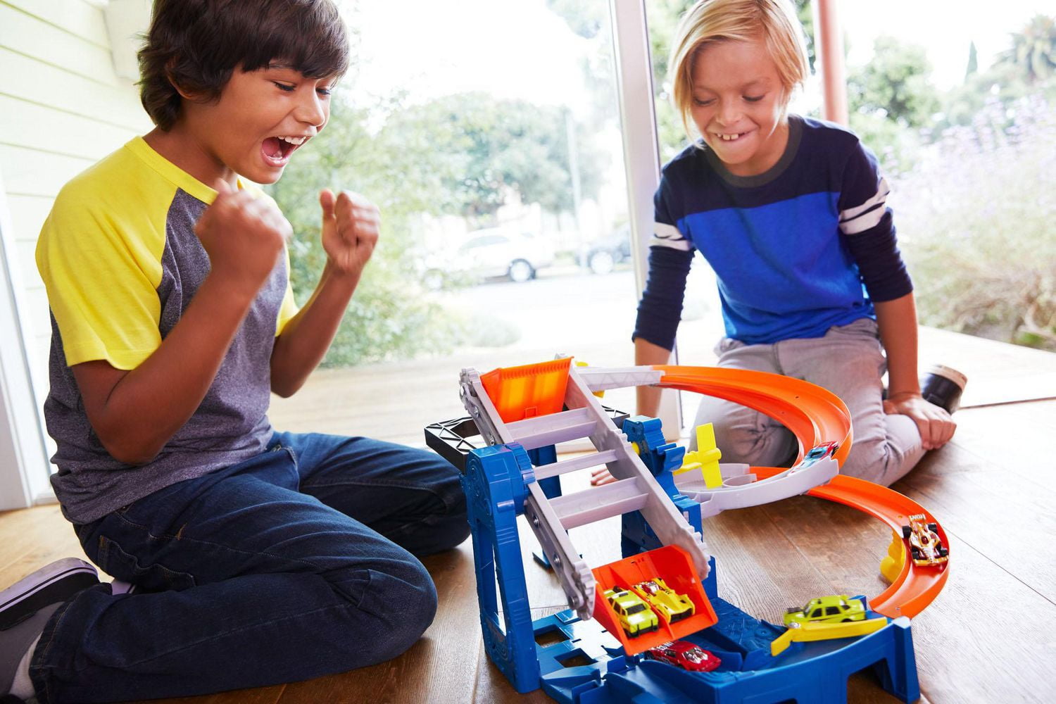 Hot Wheels Factory Raceway Playset Walmart