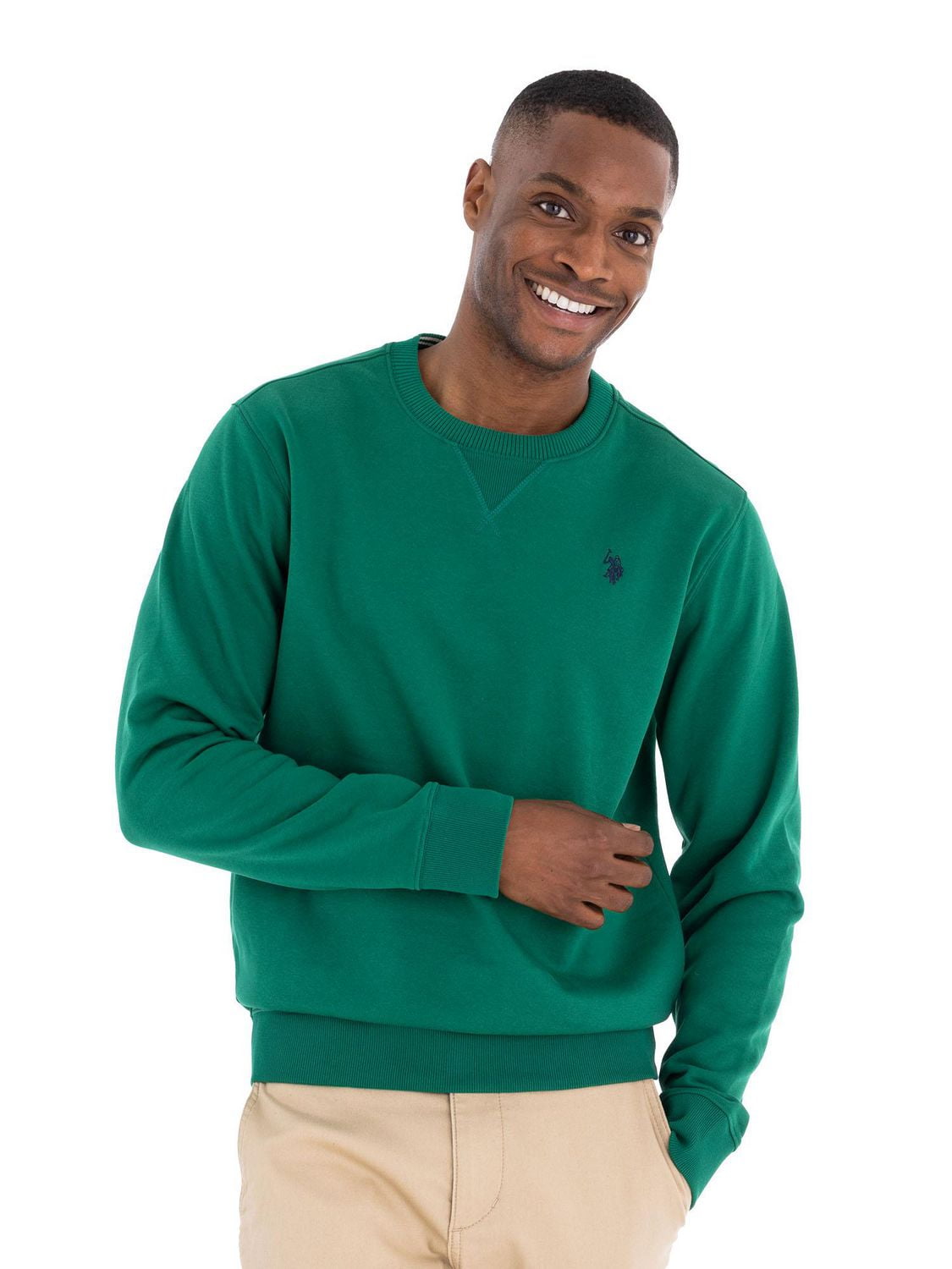 Click here for Us Polo Assn. U. S. Polo Assn. Mens Fleece Crewnec... prices