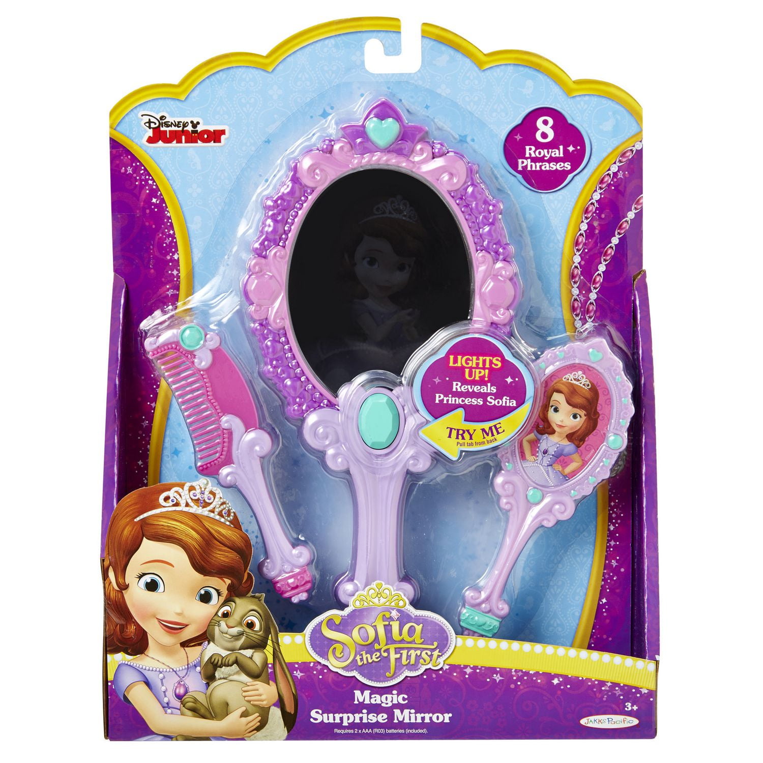 Disney Sofia the First Sofia the First Magic Surprise Mirror And Brush ...