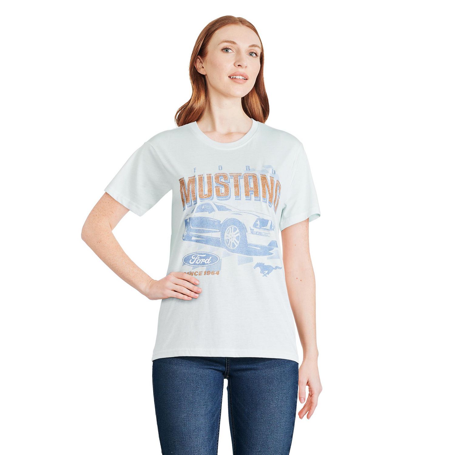 Click here for Ford Womens Graphic Boyfriend Tee L prices