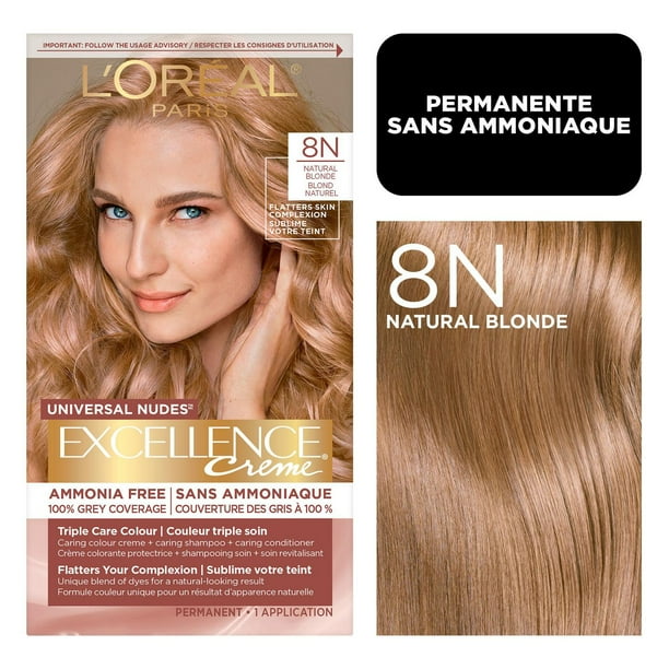 L'Oréal Paris Excellence Crème, Permanent Hair Dye - Walmart.ca