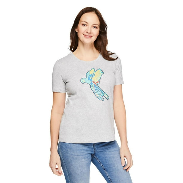 Iyla Women's Short Sleeve Graphic Tee - Walmart.ca