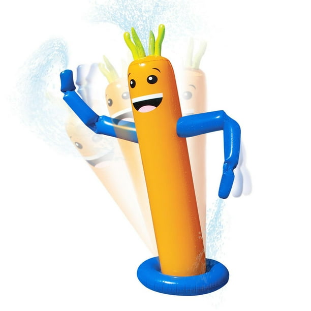 Banzai Wacky Wiggles Inflatable Sprinkler Outdoor Water Play Ages 3 ...