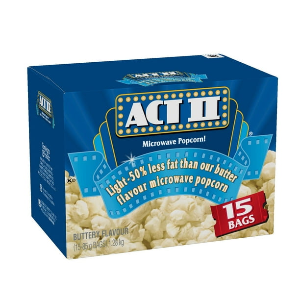 Act II Butter Flavour Microwave Popcorn - Walmart.ca