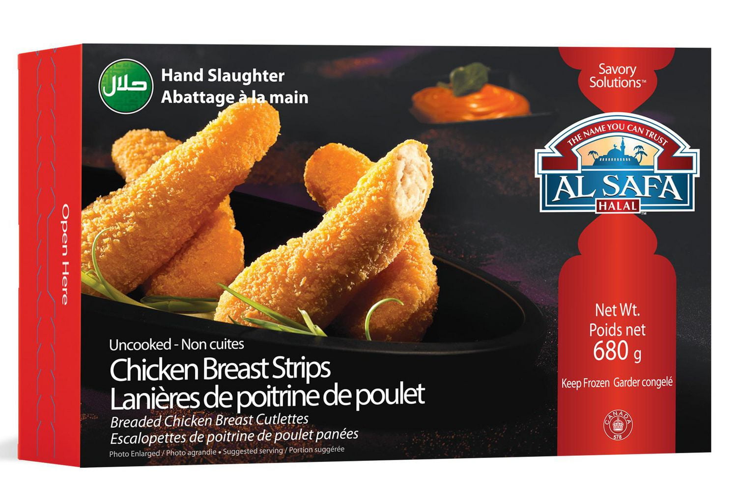 Al Safa Halal Uncooked Chicken Breast Strips | Walmart Canada