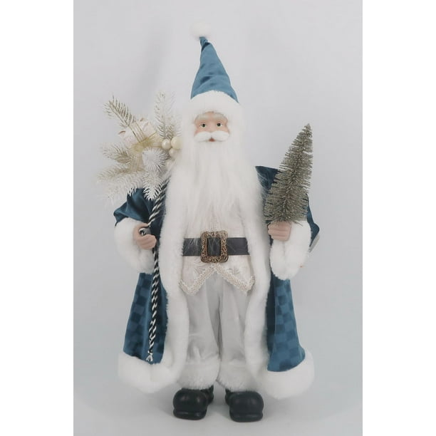 18IN STANDING SANTA - BLUE, 18IN SANTA - Walmart.ca