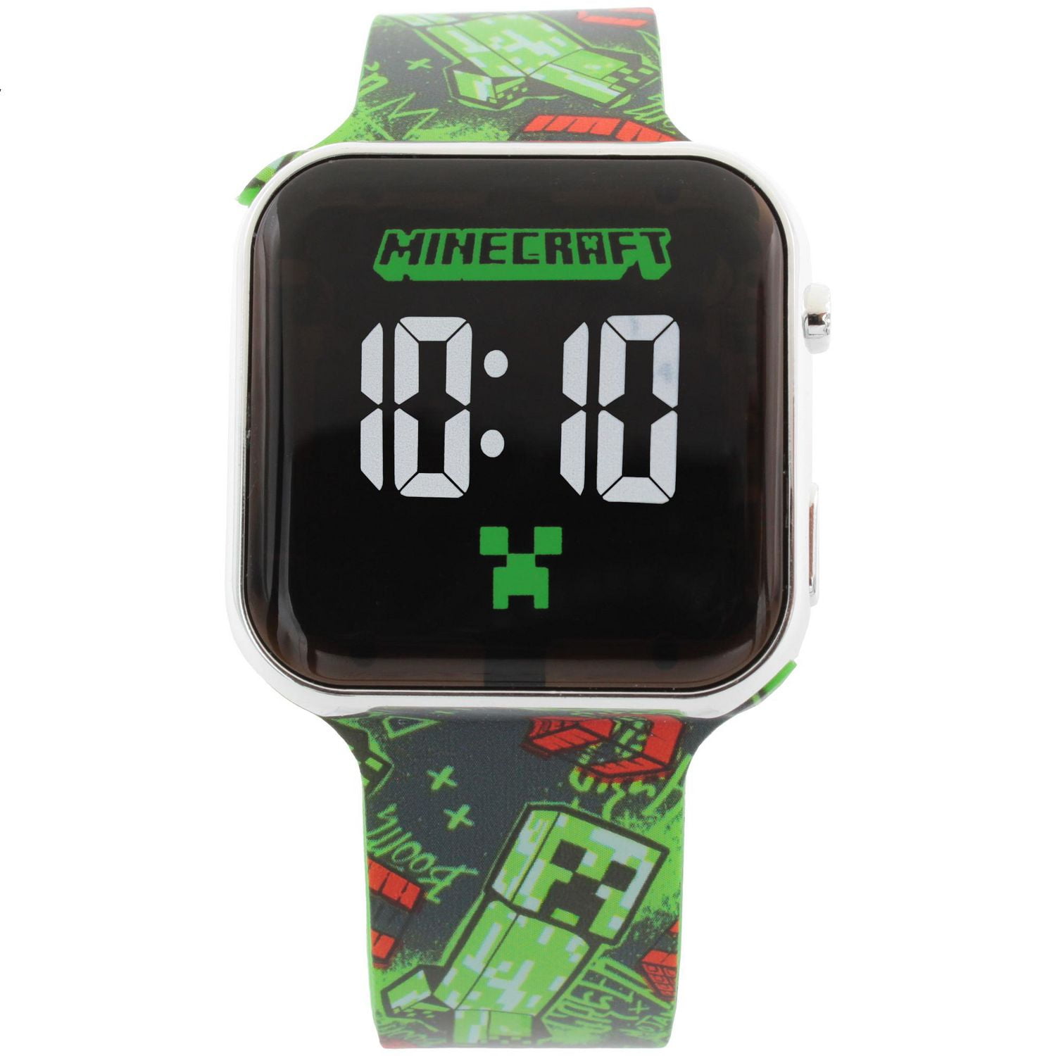 Click here for Minecraft Led Digital Watch For Kids - Creeper Des... prices