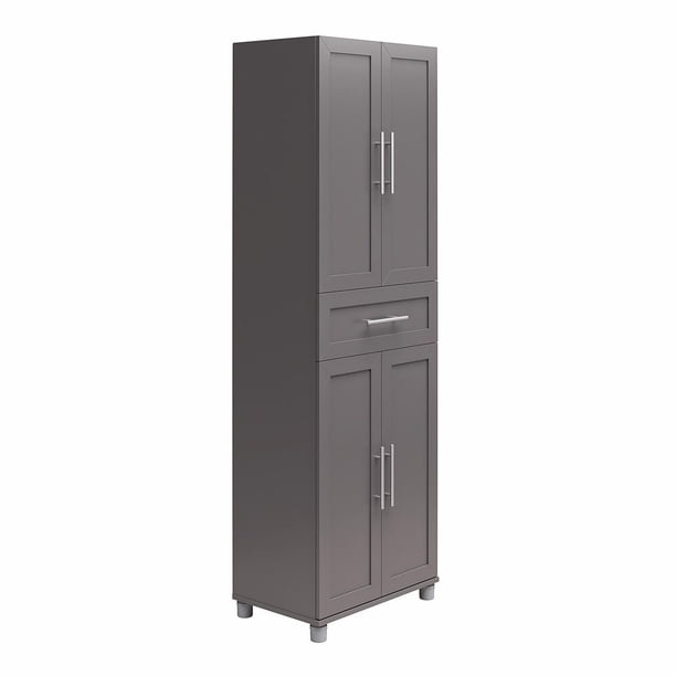 Systembuild Evolution Camberly Framed 4 Door/1 Drawer Storage Cabinet ...