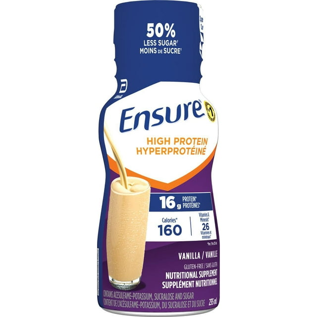 Ensure High Protein 16g, Nutritional Supplement Protein Shakes, Ready ...