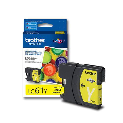Brother LC61 Yellow Ink Cartridge (LC61YS) | Walmart Canada