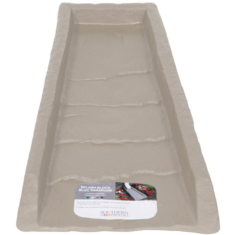 Ames 13112 Plastic Splash-Block, Natural Grey | Walmart Canada