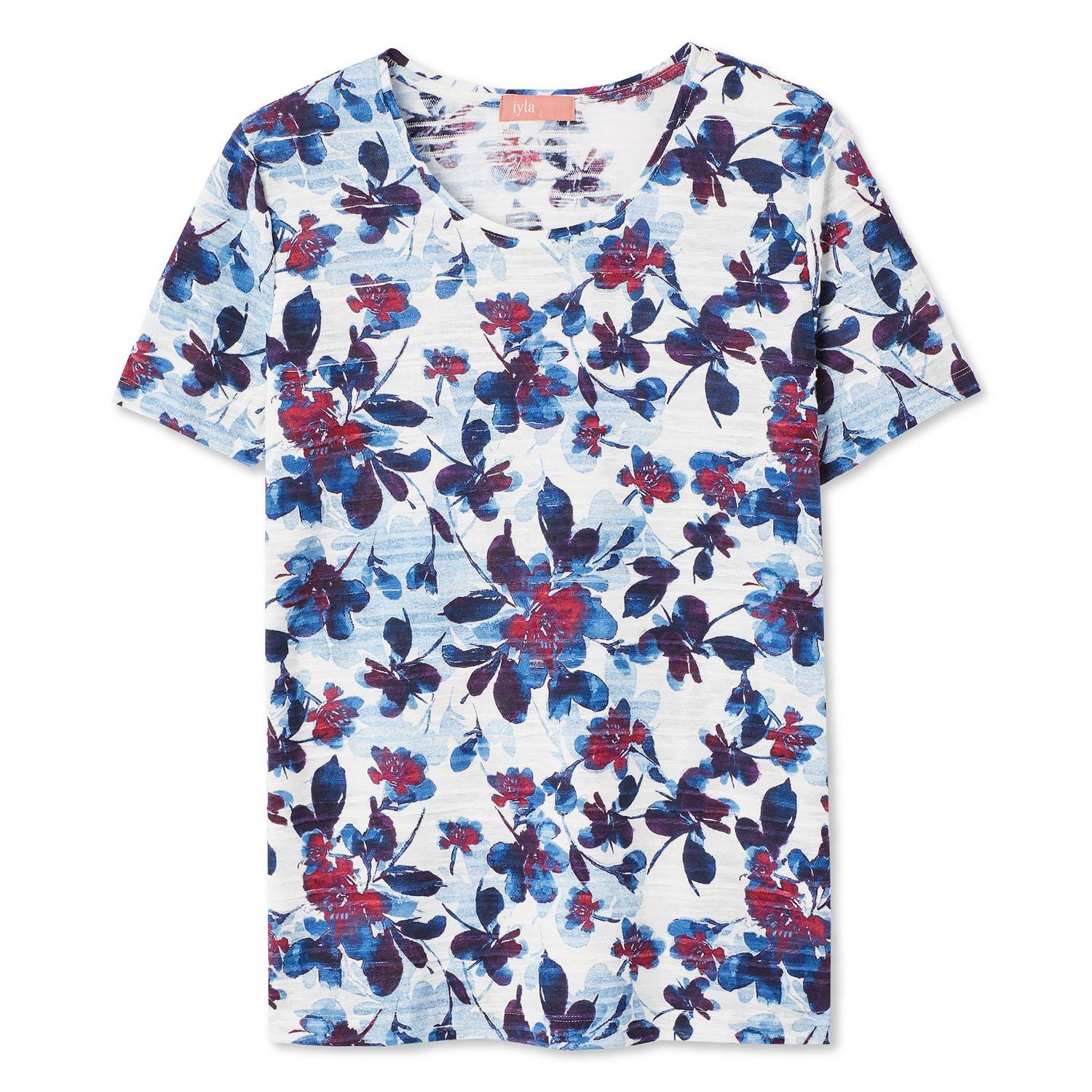 Click here for Iyla Womens Printed Jacquard Tee M prices