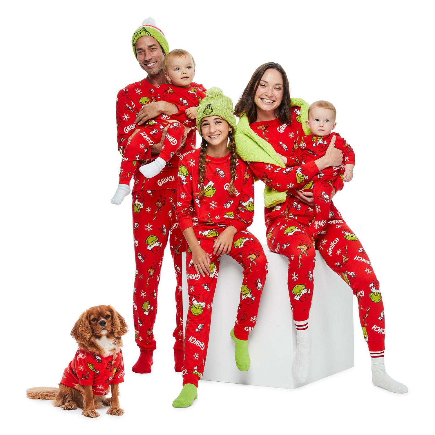 Click here for The Grinch Family Pajamas Baby 0-3 Months prices