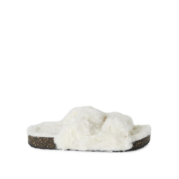 George Women's Fuzz Slippers - Walmart.ca