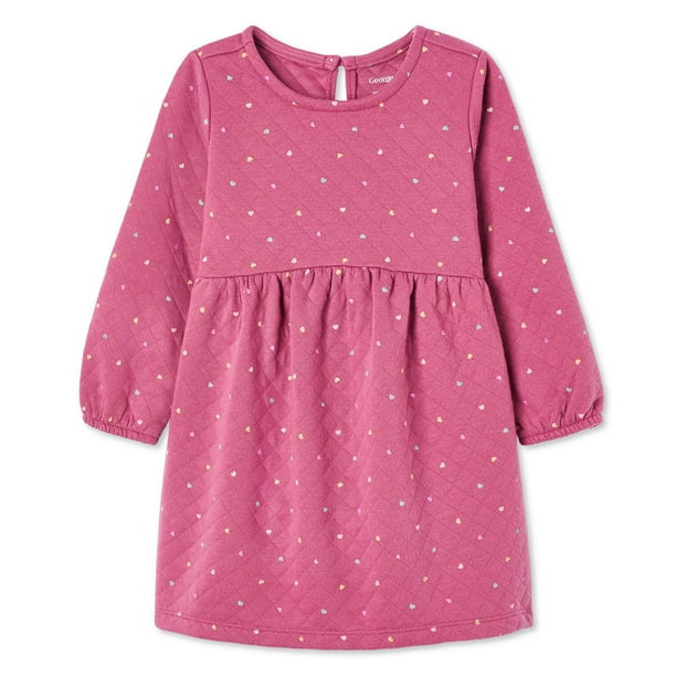 George Toddler Girls' Quilted Dress, Sizes 2T-5T - Walmart.ca