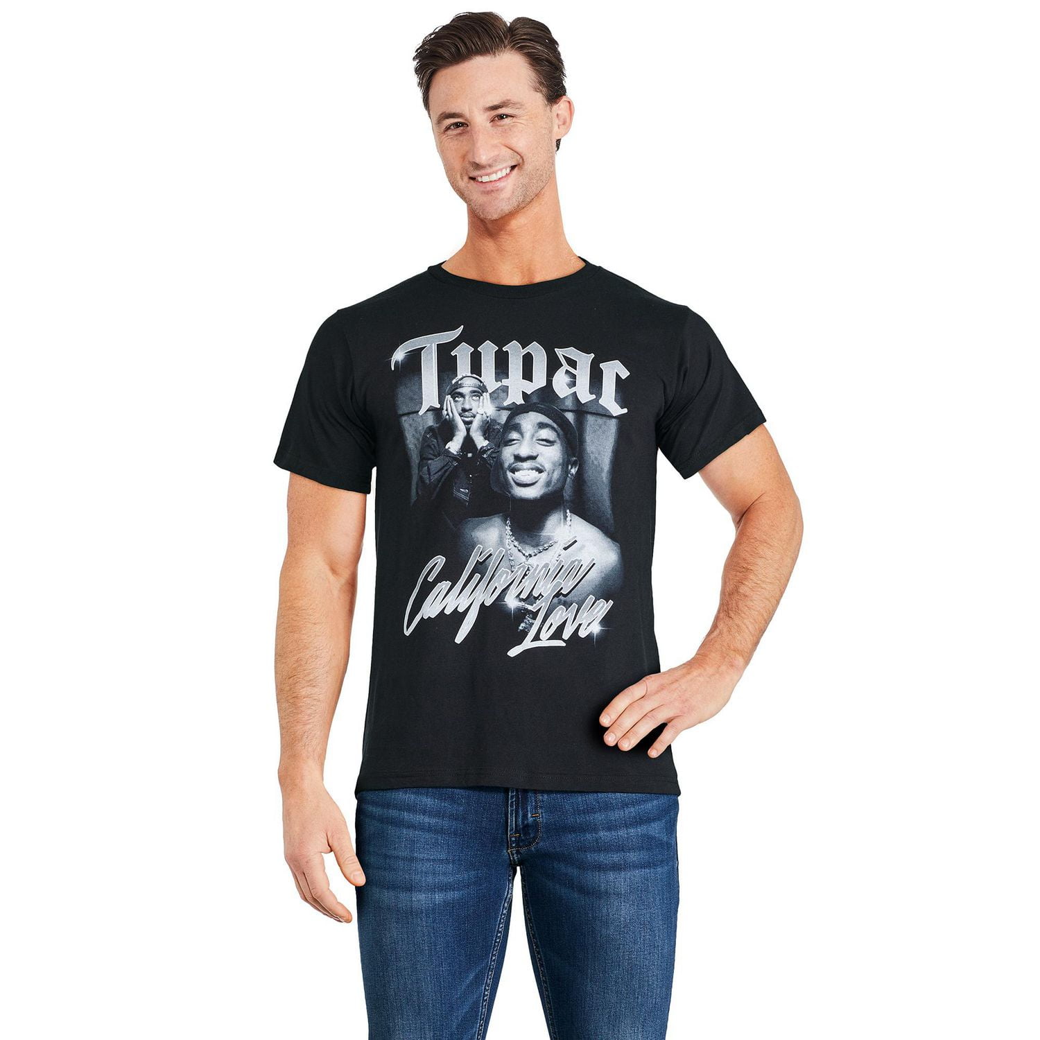Click here for Tupac Mens Graphic Tee S prices
