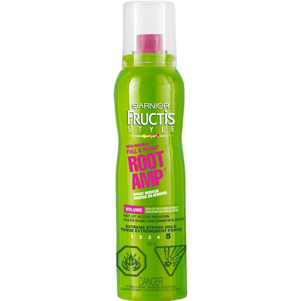Garnier Fructis Full & Plush Root Amp Volume Spray Mouse - Walmart.ca