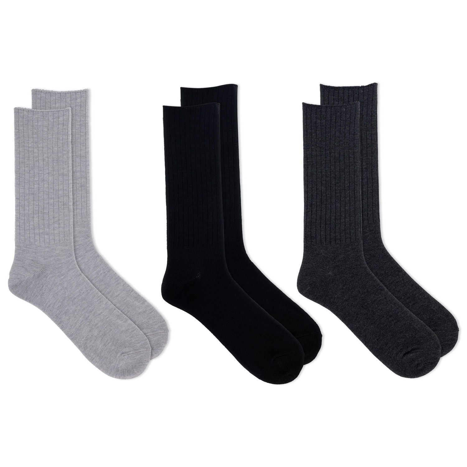 Click here for Chaps Mens Casual 3 Pair Crew Socks 6-12 prices