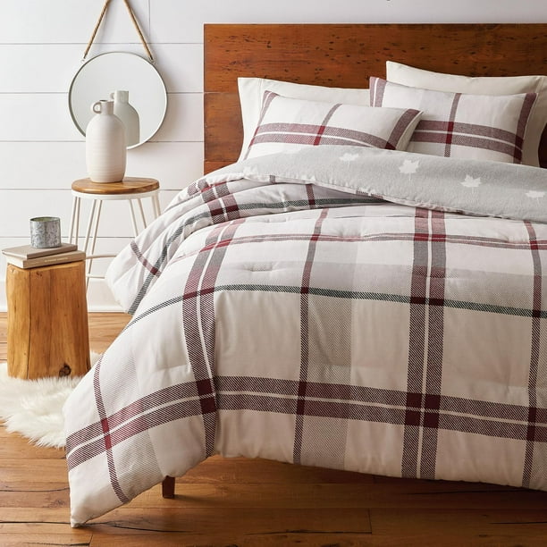 Canadiana 3pc Maple Leaf Comforter set King - Walmart.ca