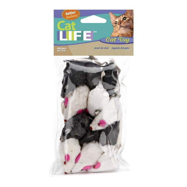 Penn-Plax Pack of Mice Toys - Walmart.ca