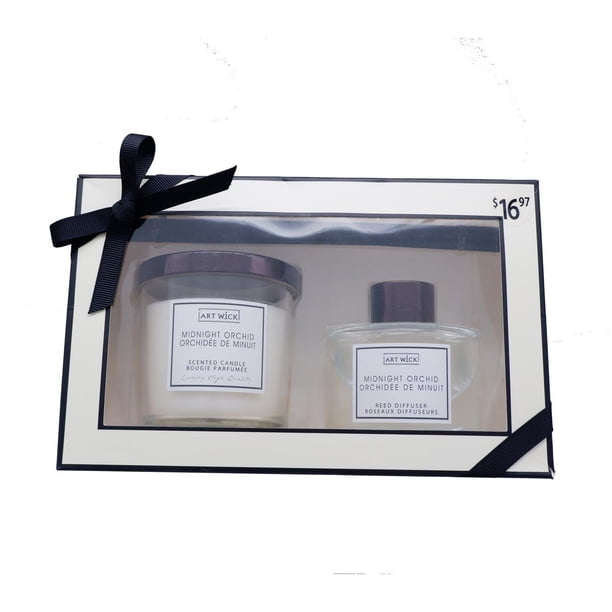MIDNIGHT ORCHID Candle Gift Set, · 13.4oz· 380g· pack # 1 - Walmart.ca