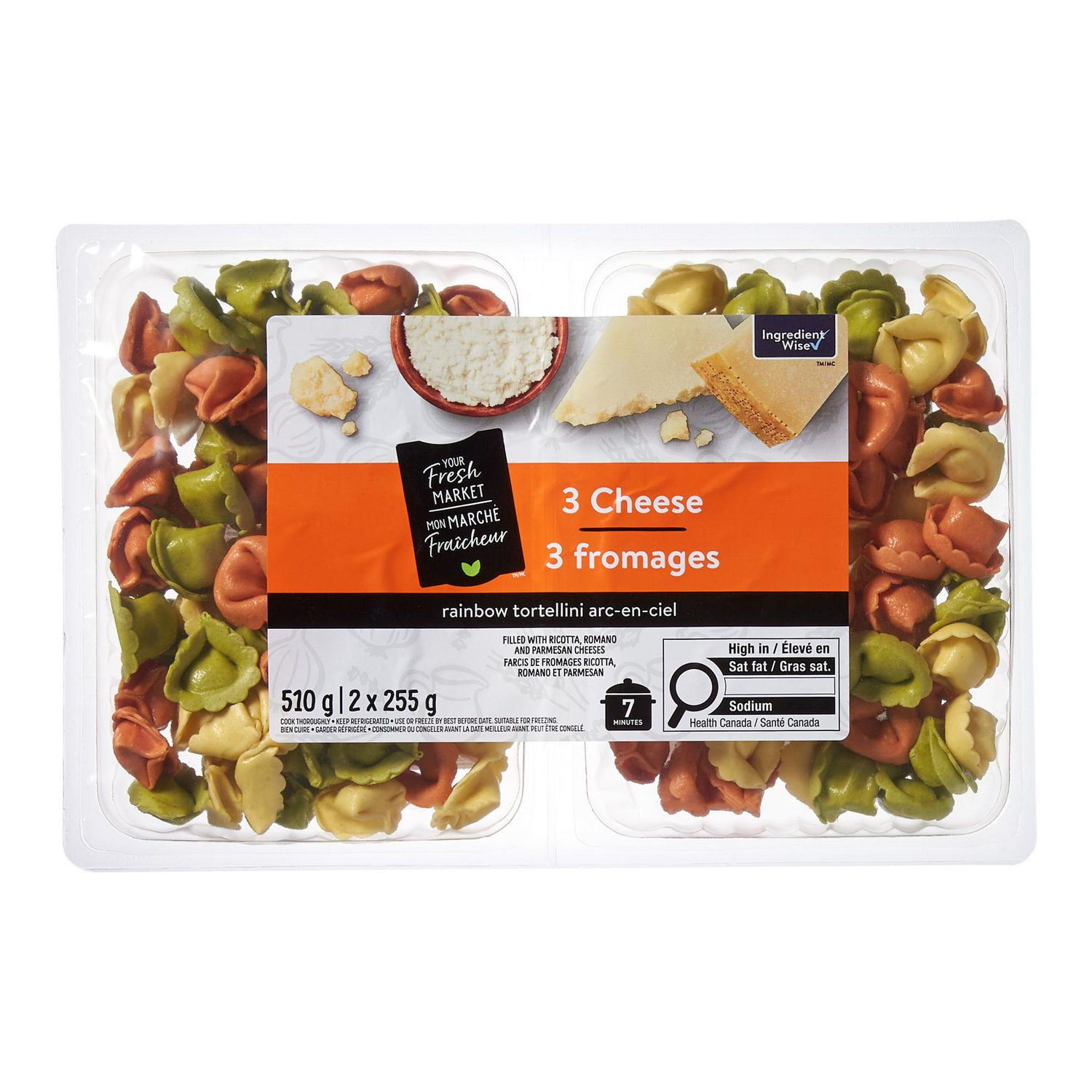 Click here for Your Fresh Market 3 Cheese Rainbow Tortellini prices