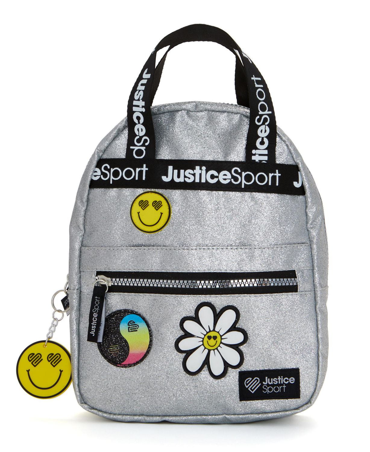 Click here for Justice Sport Double Handle Mini Backpack One Size prices