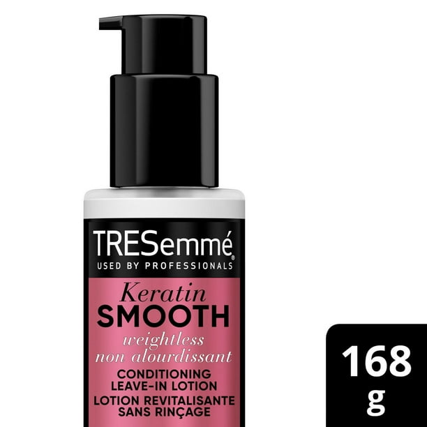 TRESemmé Keratin Smooth Weightless Leave-In Hair Conditioner, 168 ml ...