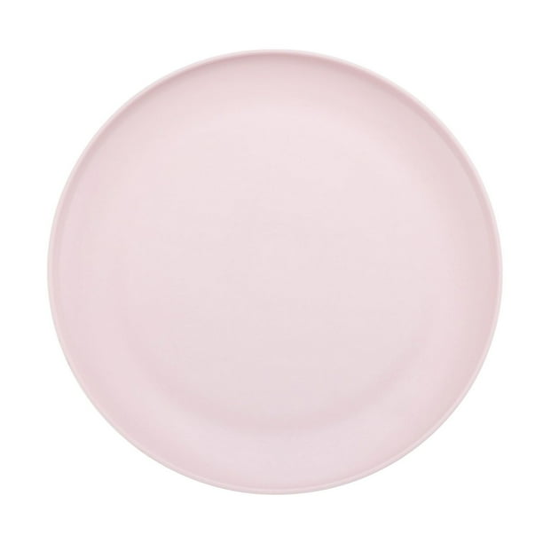 Mainstays Light Pink Plastic Plate, 10.5 inch 1pc - Walmart.ca