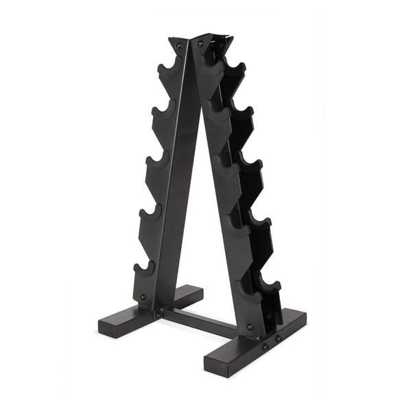 CAP Barbell A Frame Dumbbell Rack, Black (Holds 5 pairs) - Walmart.ca