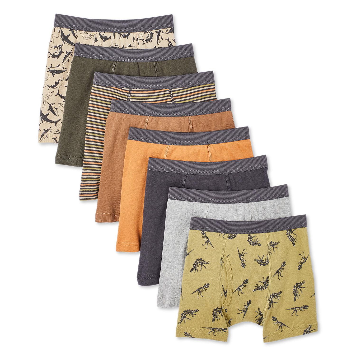 Click here for George Boys Boxer Briefs 8-Pack 7-8 prices