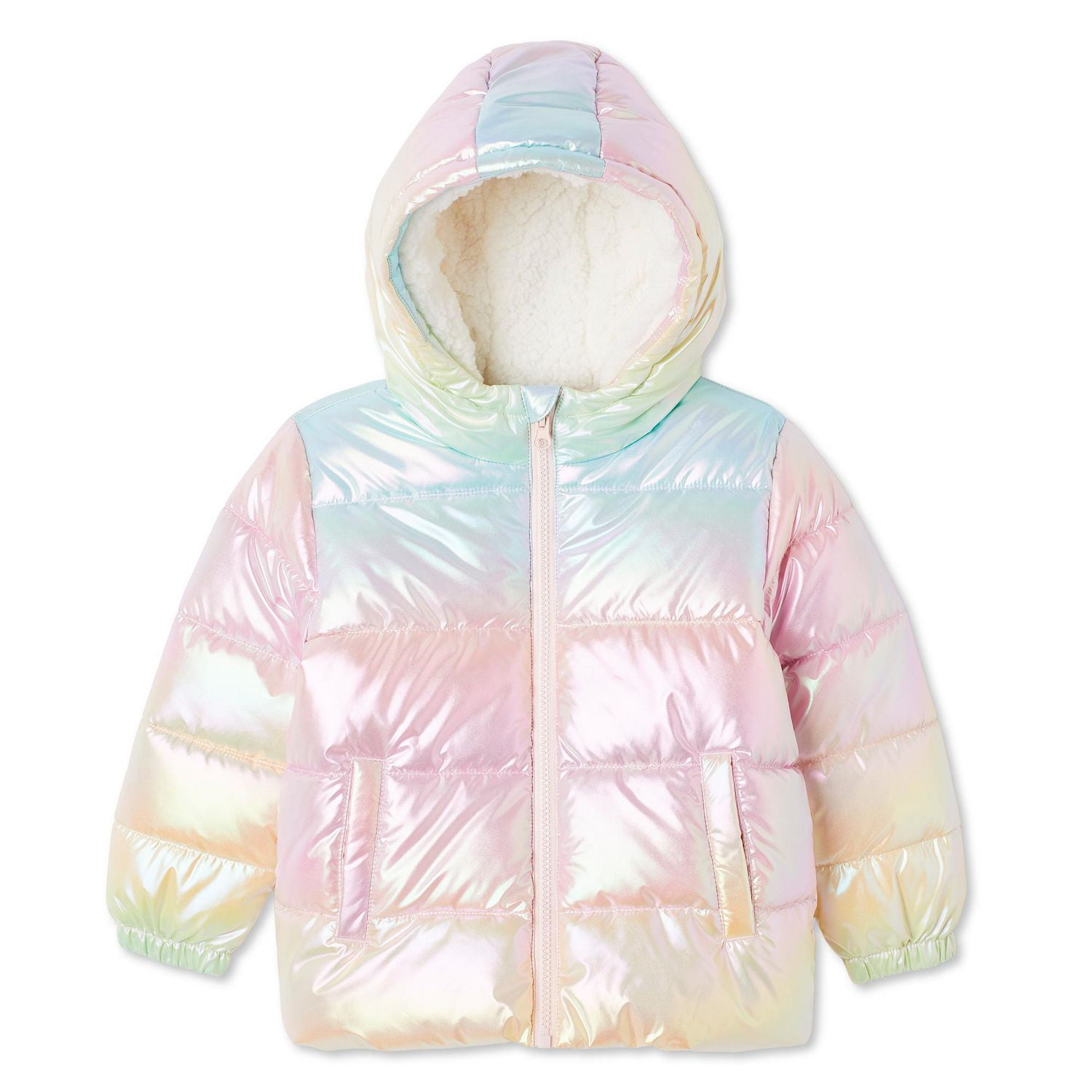 Click here for George Toddler Girls Hooded Puffer Jacket 5t prices