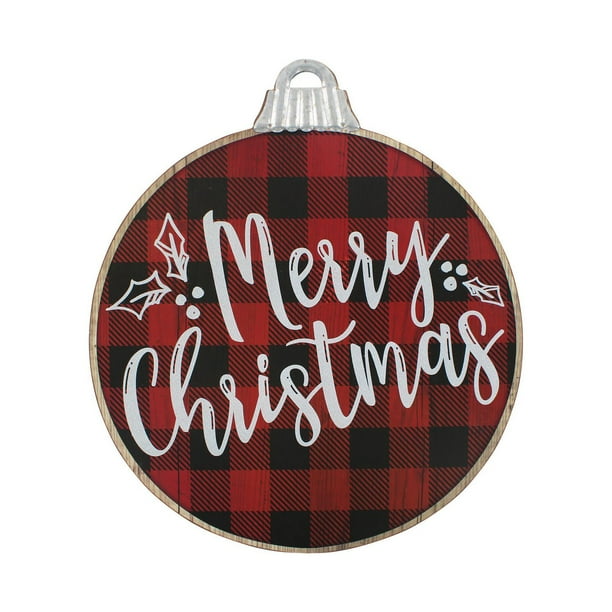 Holiday Time 24" Merry Christmas Hanging Sign - Walmart.ca