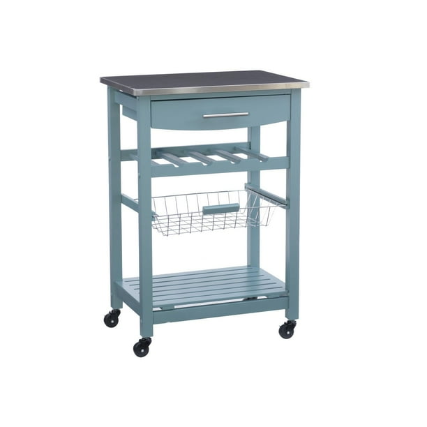 Royce Blue Kitchen Cart - Walmart.ca
