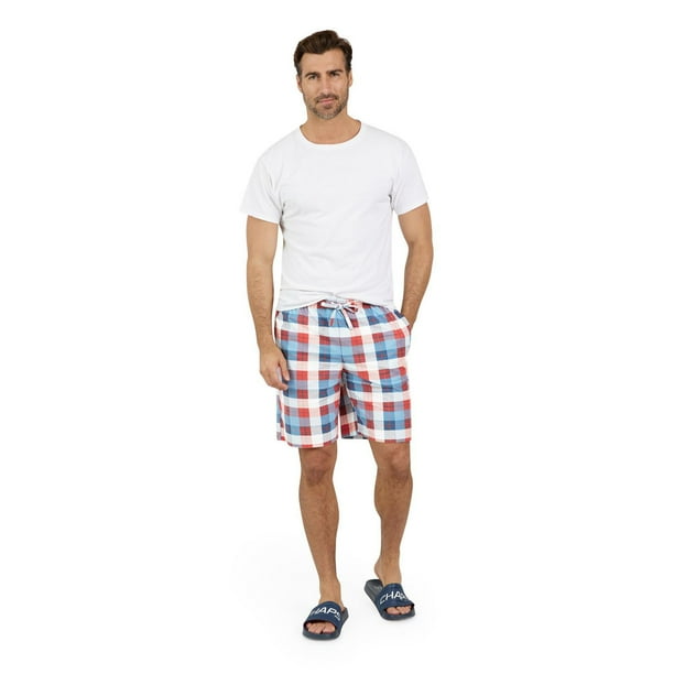 Chaps Men's Fleece Loungewear Sleep Shorts with Pockets, CHAPS SS Short ...