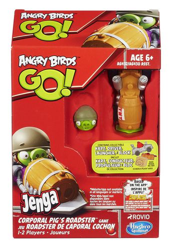 Angry Birds Go! Rowdy Racers Game Assortment - CORPORAL PIG'S ROADSTER ...