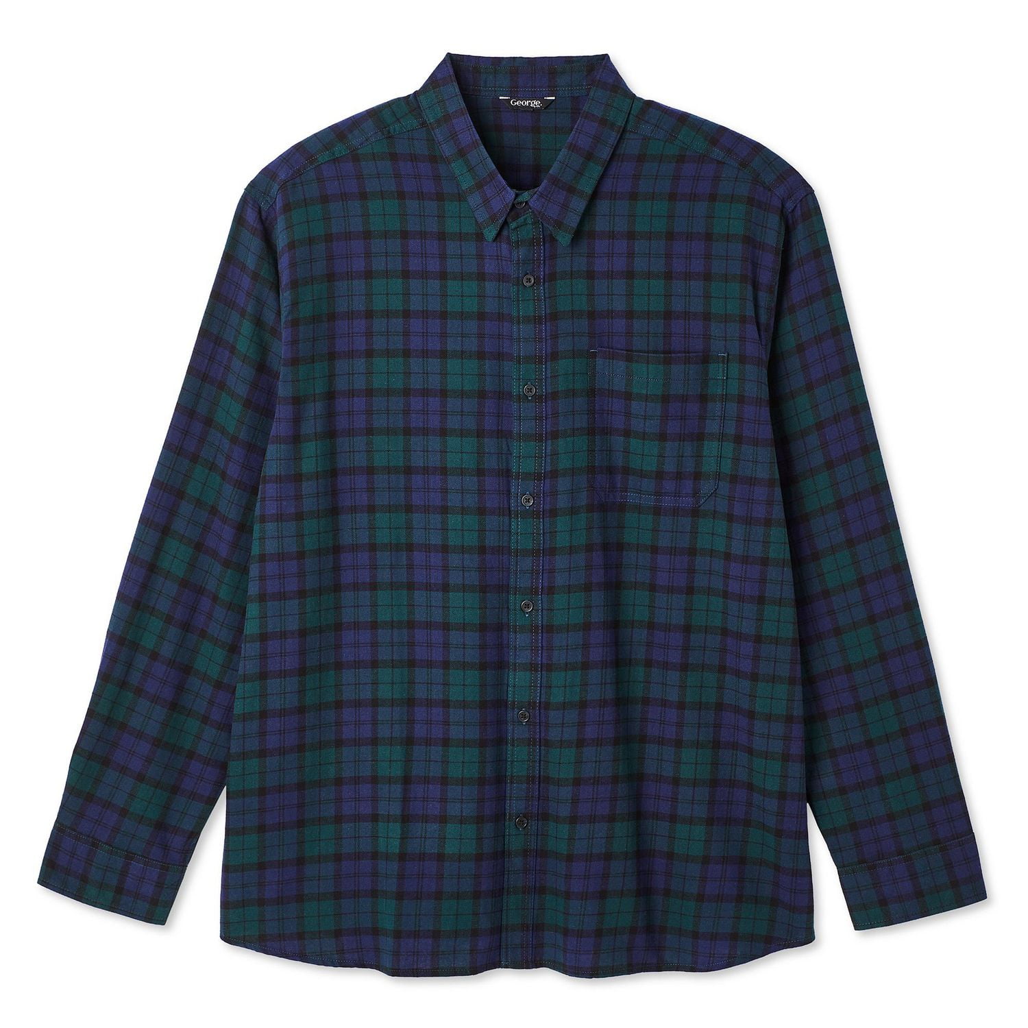 Click here for George Big Mens Flannel Shirt 3xl prices