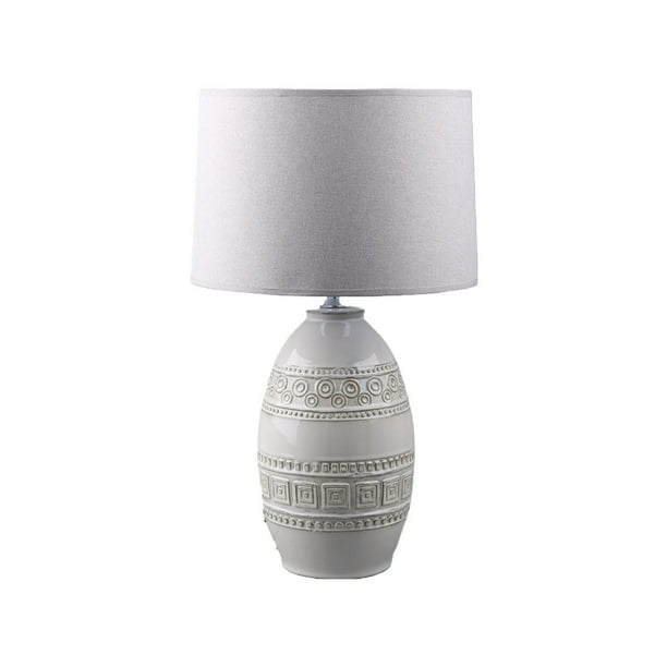 Ceramic Table Lamp With Shade (Haze) - Walmart.ca