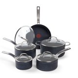 T-fal Stone Shield 10-piece Cookware set with DefenseShield™ Technology ...