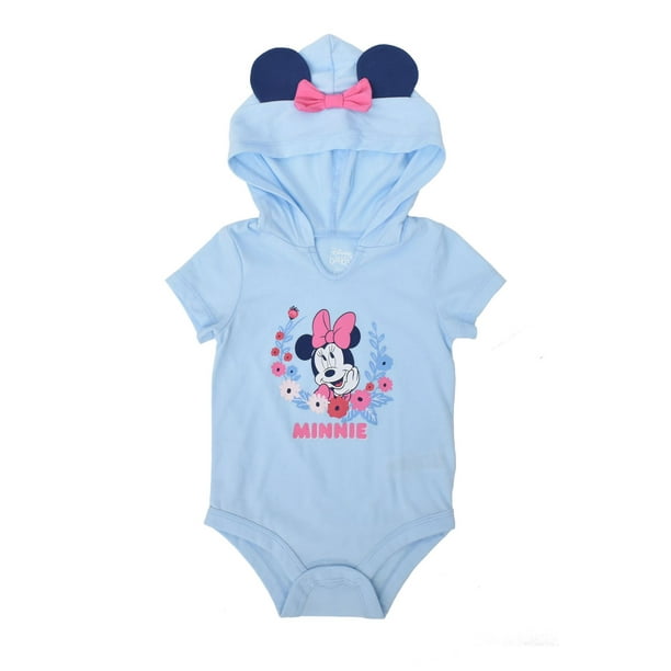 Disney Minnie Mouse Hooded Bodysuit for Girls - Walmart.ca