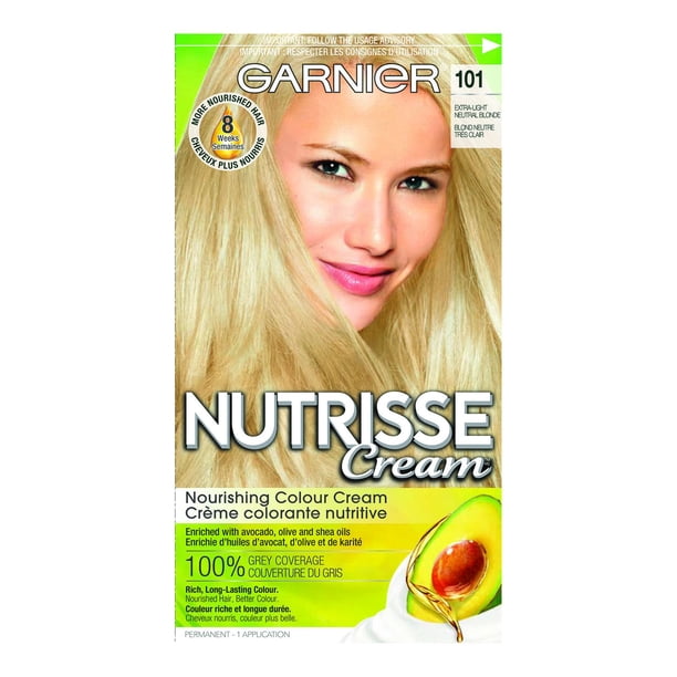 Garnier Nutrisse Cream, Nourishing Permanent Hair Dye Cream, Up To 8 ...