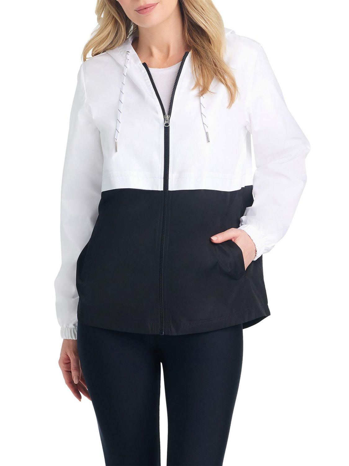 Details Women's Color Block Windbreaker - Walmart.ca