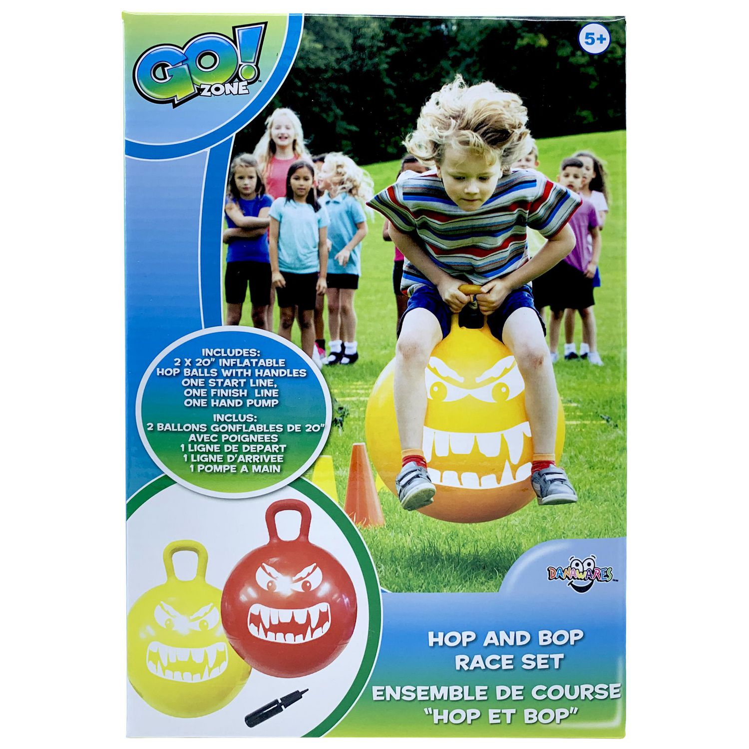 GO! ZONE - HOP & BOP 2 X 20" BALL SET | Walmart Canada