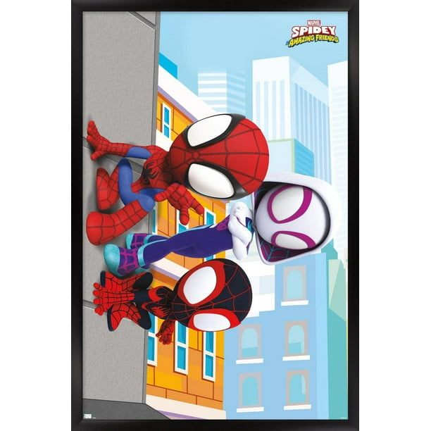 Marvel Spidey and His Amazing Friends - Wall Wall Poster, 22.375" x 34 ...
