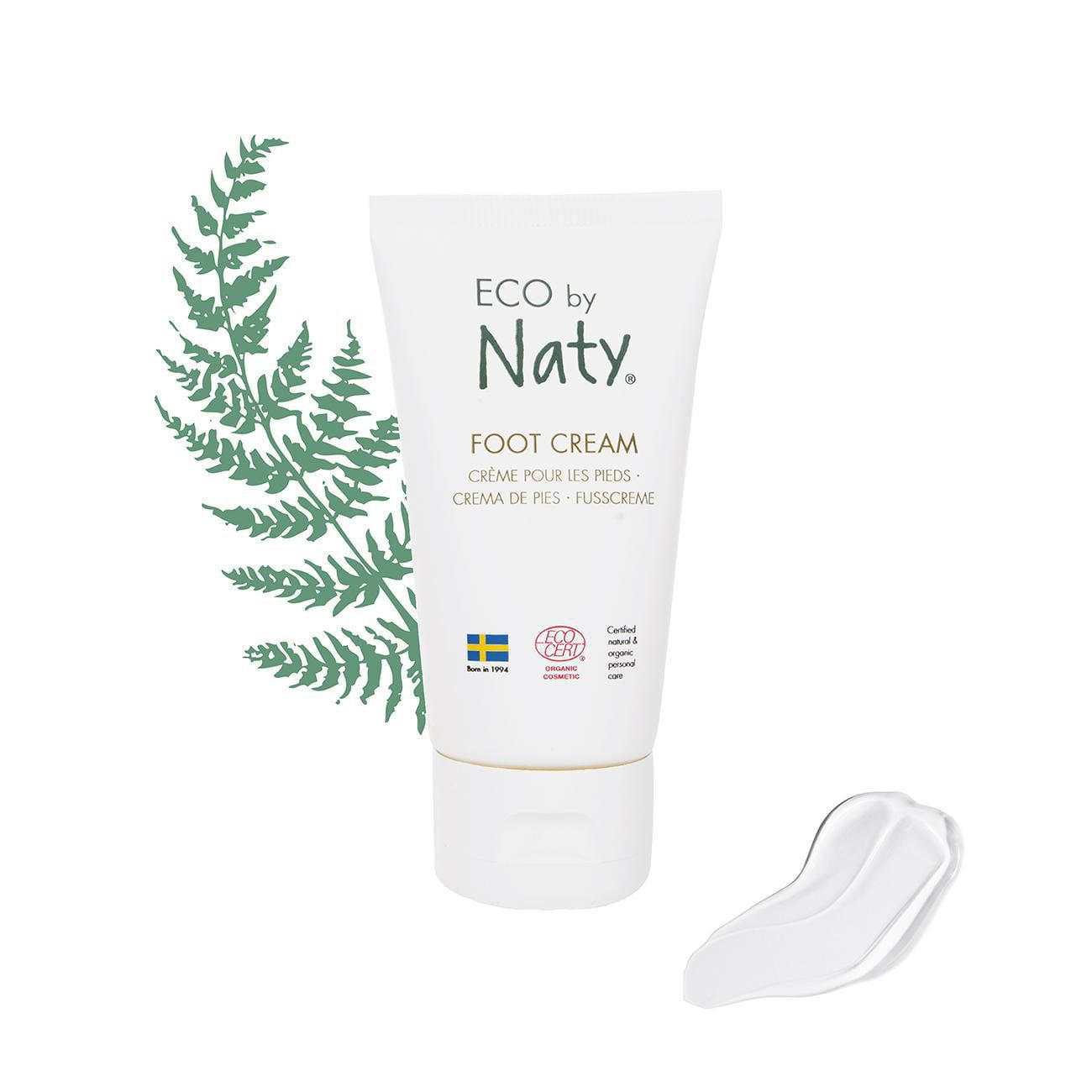 Eco by Naty Ecocert Certified Organic Foot Cream - Dry and Tired Feet ...