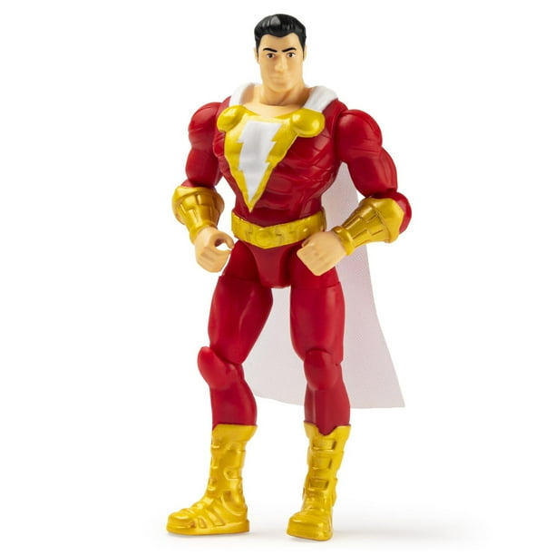 DC Comics, 4-Inch Shazam! Action Figure with 3 Mystery Accessories, for ...