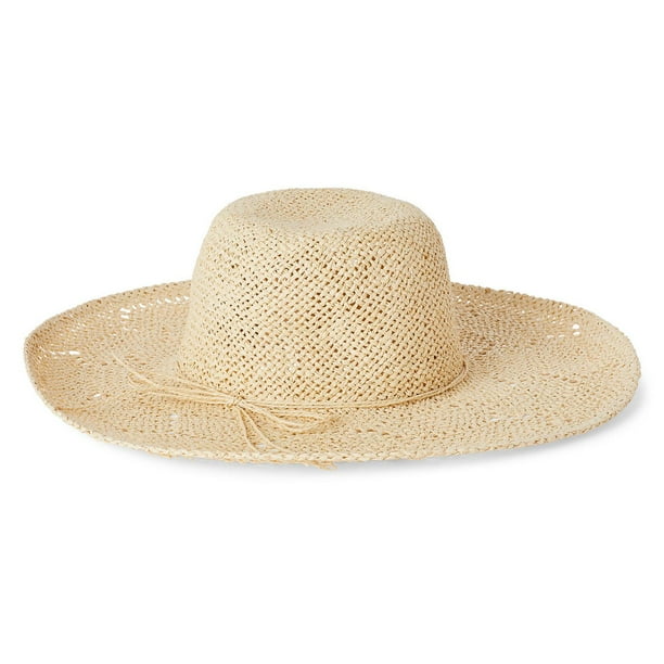 Time and Tru Women's Floppy Straw Hat, One size - Walmart.ca