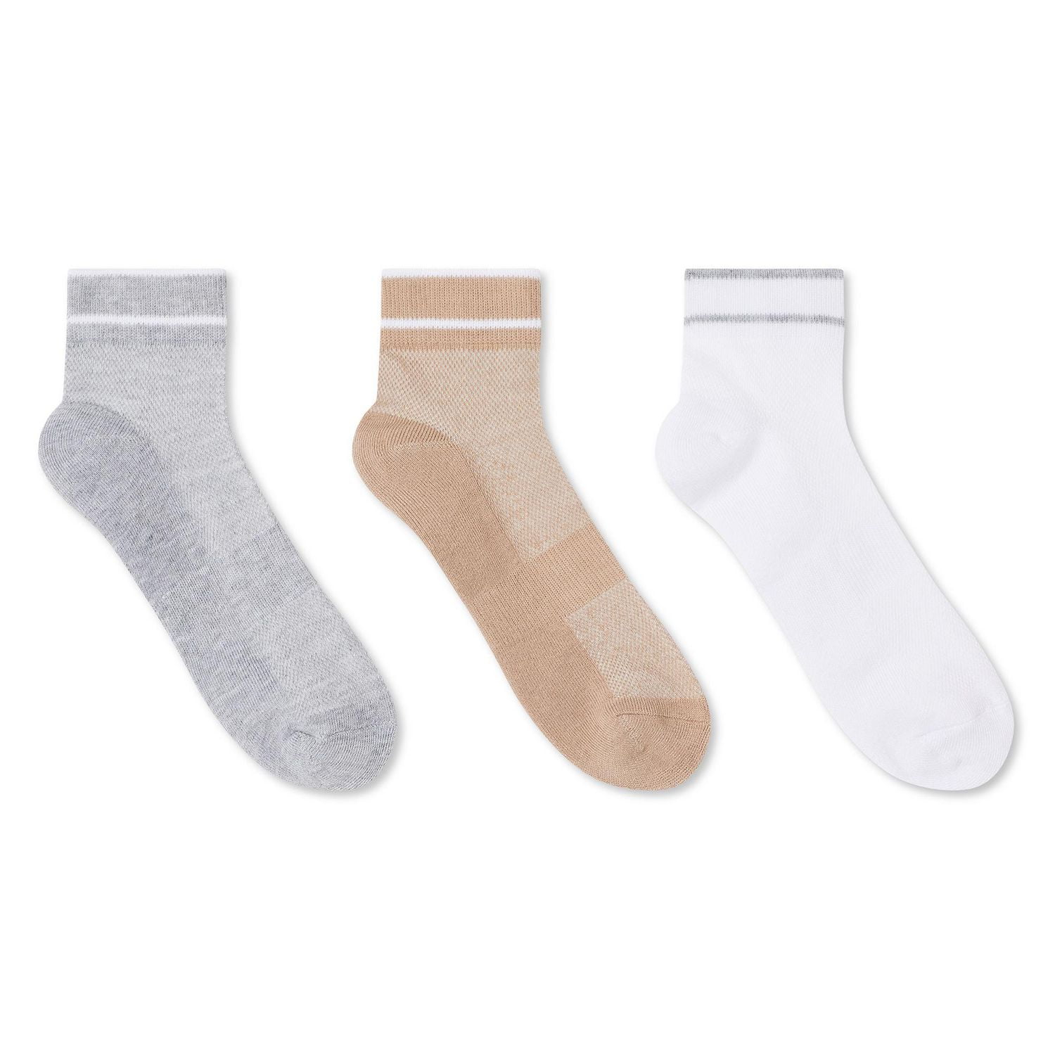 Click here for George Womens Ankle Socks 3-Pack 4-10 prices